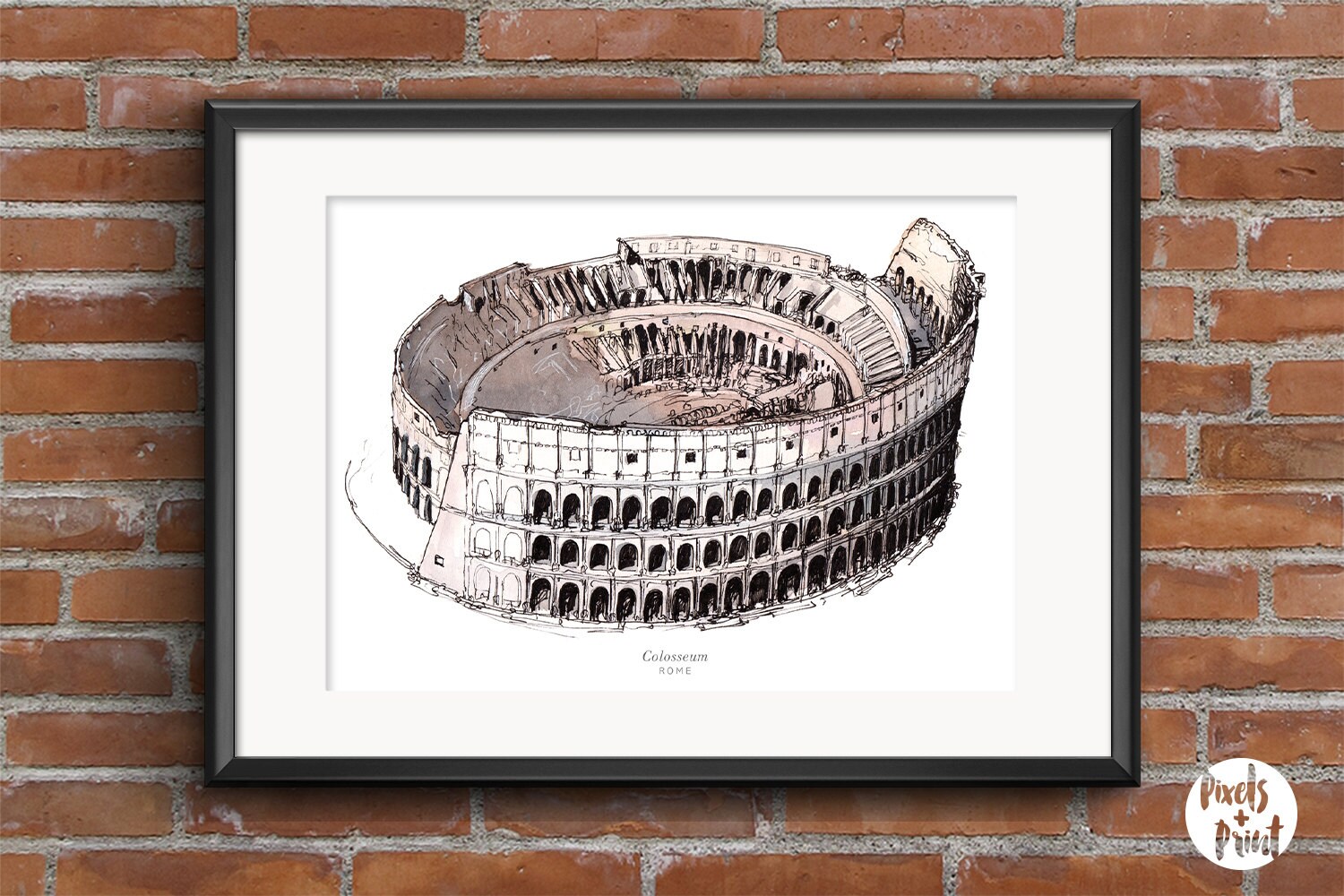 Printable Art colosseum Rome Travel Wall Art - Etsy
