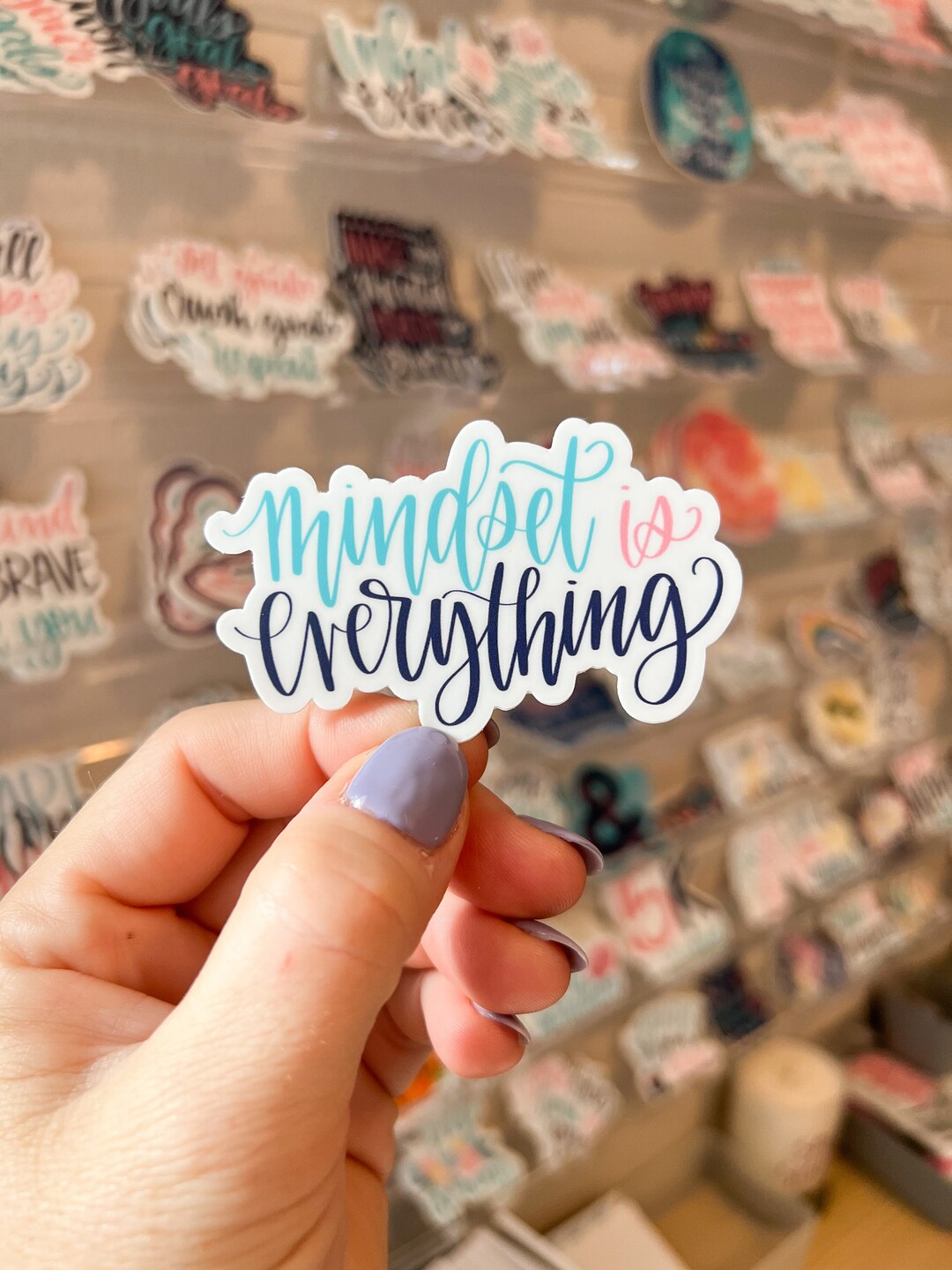 Mindset is Everything Sticker - Etsy