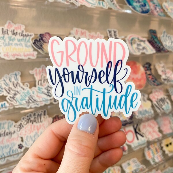 Gratitude Decal - Etsy