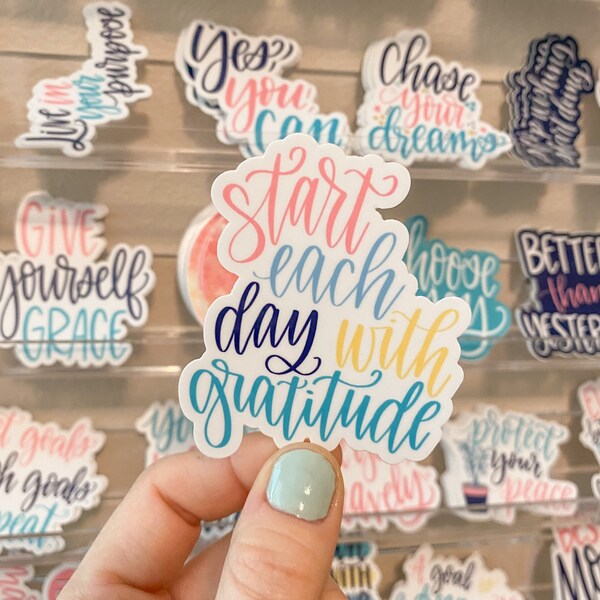 Gratitude Decal - Etsy