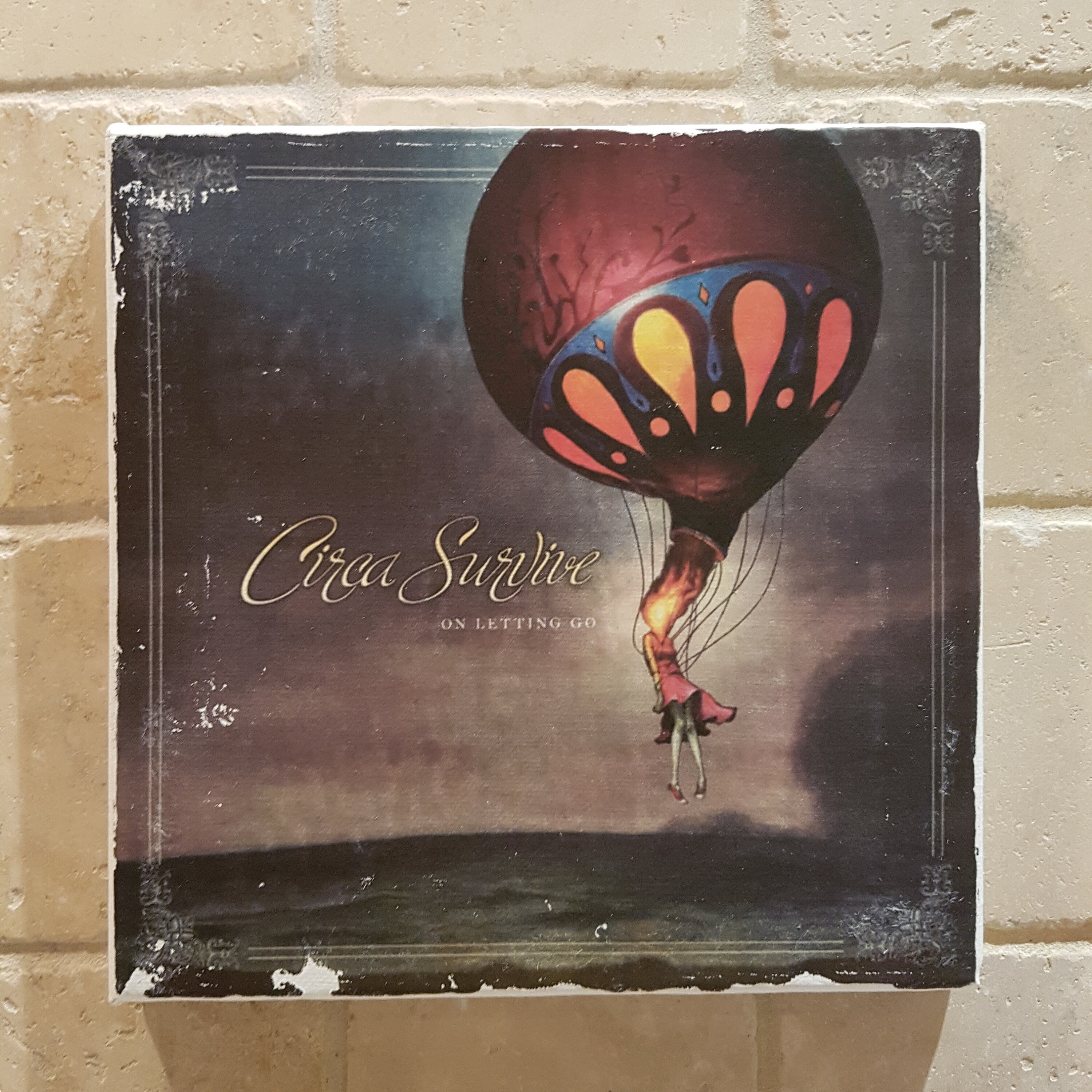 Circa Survive L on Letting Go L 20x20cm Handmade Canvas Print - Etsy