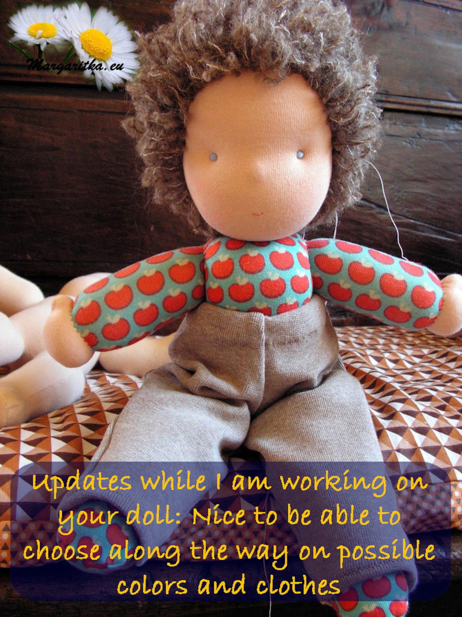 Soft Waldorf Doll Boy Doll Custom Made Organic Cotton | Etsy