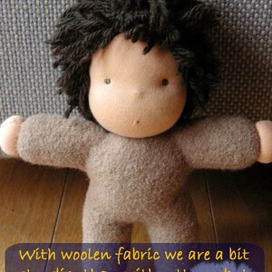 Soft Waldorf Doll, Boy Doll, Custom Made, Organic Cotton Steiner ...