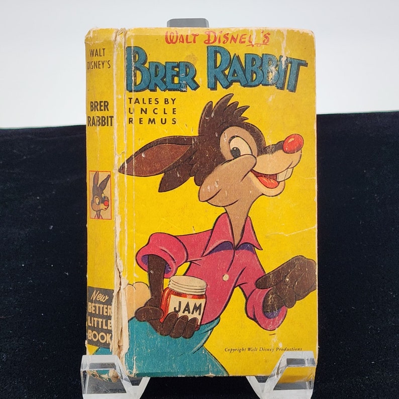 Walt Disney's Brer Rabbit Tales by Uncle Remus New Better Little Books ...
