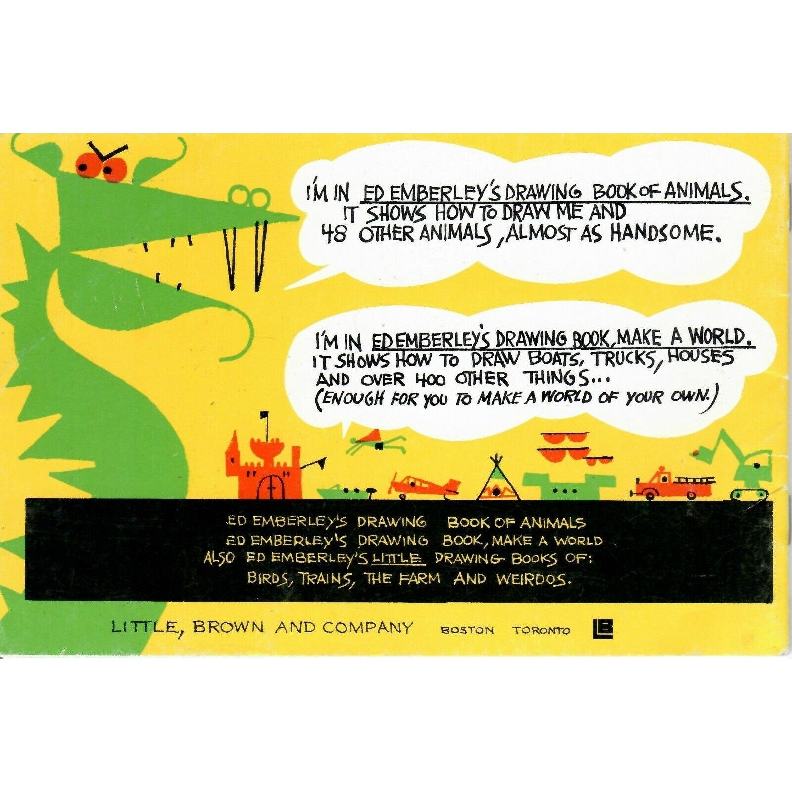 Child Train Drawing Ed Emberleys Little Drawing Book of Trains 1973 ...