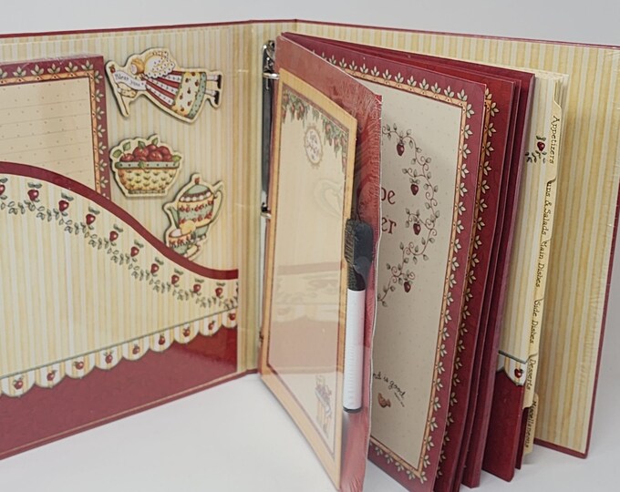Karla Dornacher Recipe Binder Sealed Printer Compatible Pages - Etsy