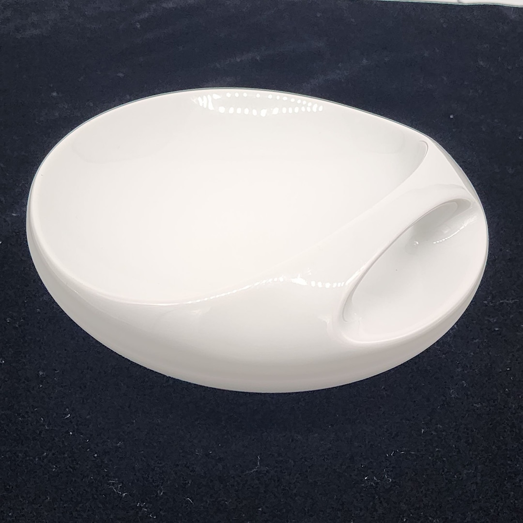 Rosenthal Studio-line Germany White Ceramic Bowl Trinket Dish W/ Handle ...