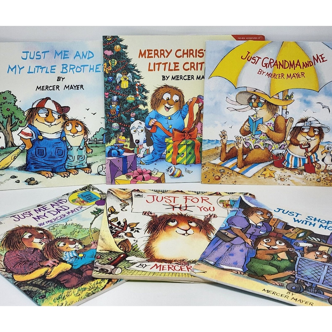 Little Critter Book Lot by Mercer Mayer 6 Paperback Books Xmas Dad ...