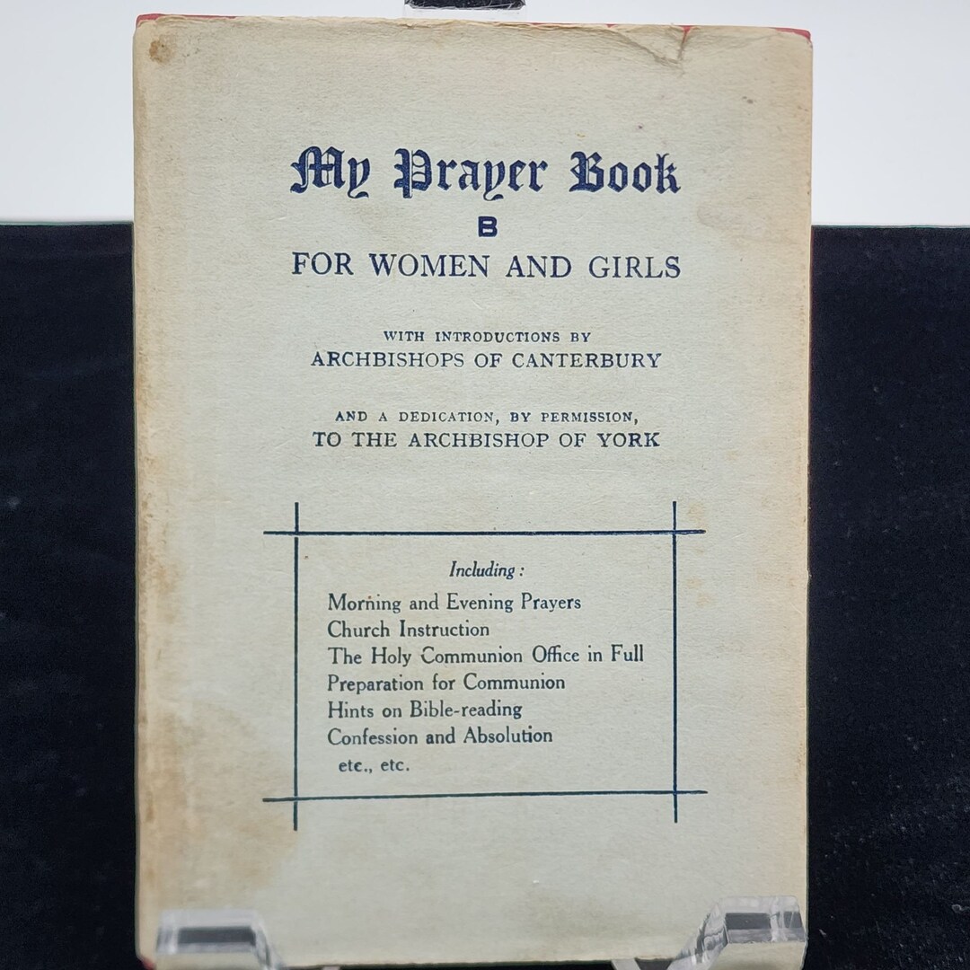My Prayer Book B for Women and Girls 1952 Longmans, Green & Co. VTG - Etsy