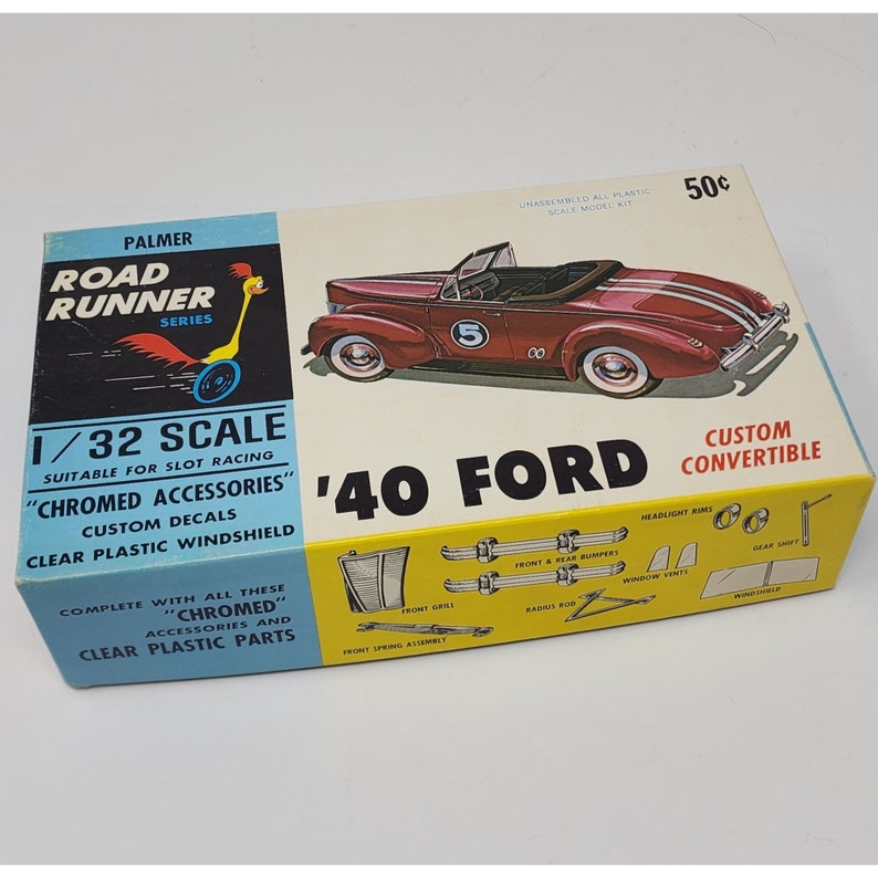 Palmer Road Runner 1940 Ford Model Kit as is 1/32 Scale - Etsy