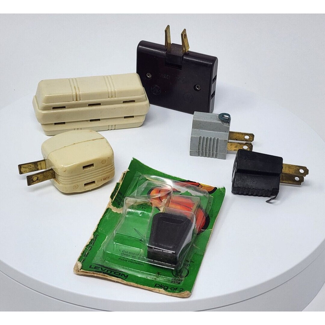 Bakelite Electric Plugs & Sockets Lot of 6 Outlet GE Leviton Vintage - Etsy