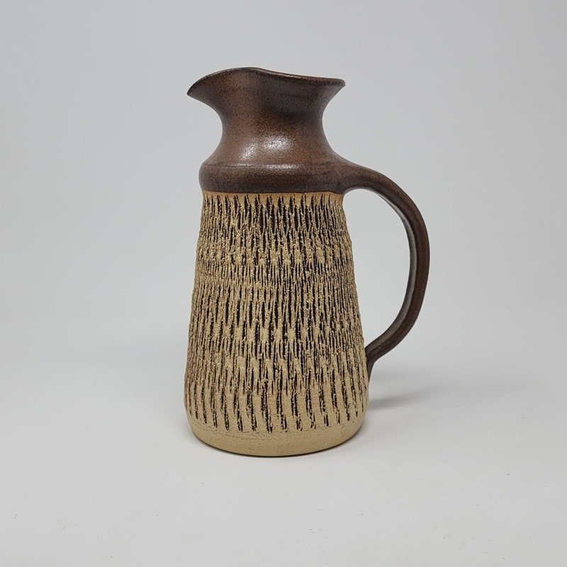 Pottery Water Pitcher - Etsy