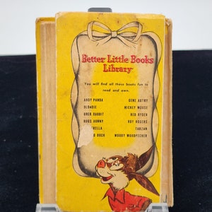 Walt Disney's Brer Rabbit Tales by Uncle Remus New Better Little Books ...