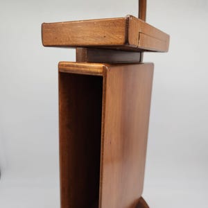 Vintage Wooden Telephone Stand Retro 1960s Mid Century Modern 31.5 ...