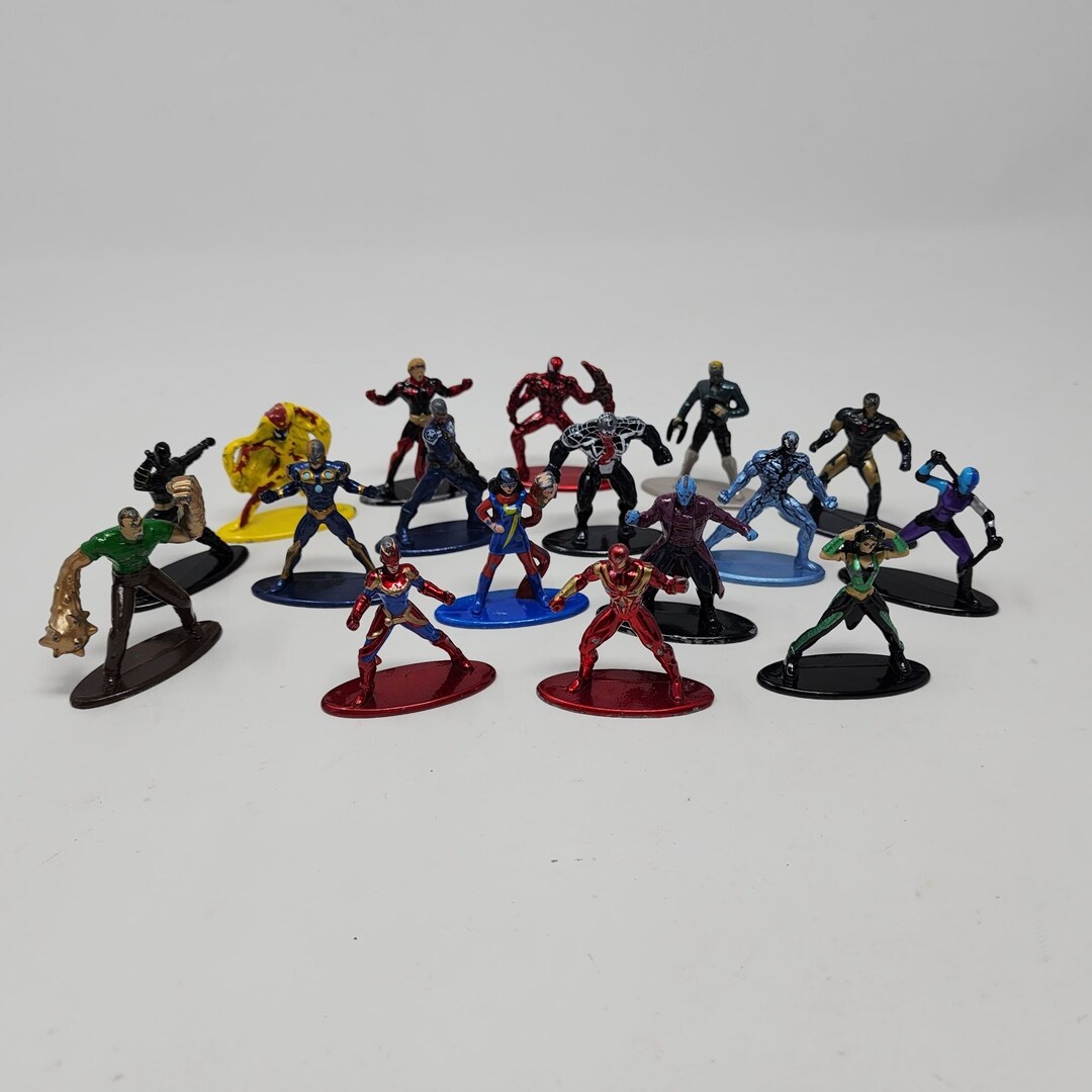 Jada Toys Marvel Nano Metalfigs Figures Lot of 17 Vintage - Etsy