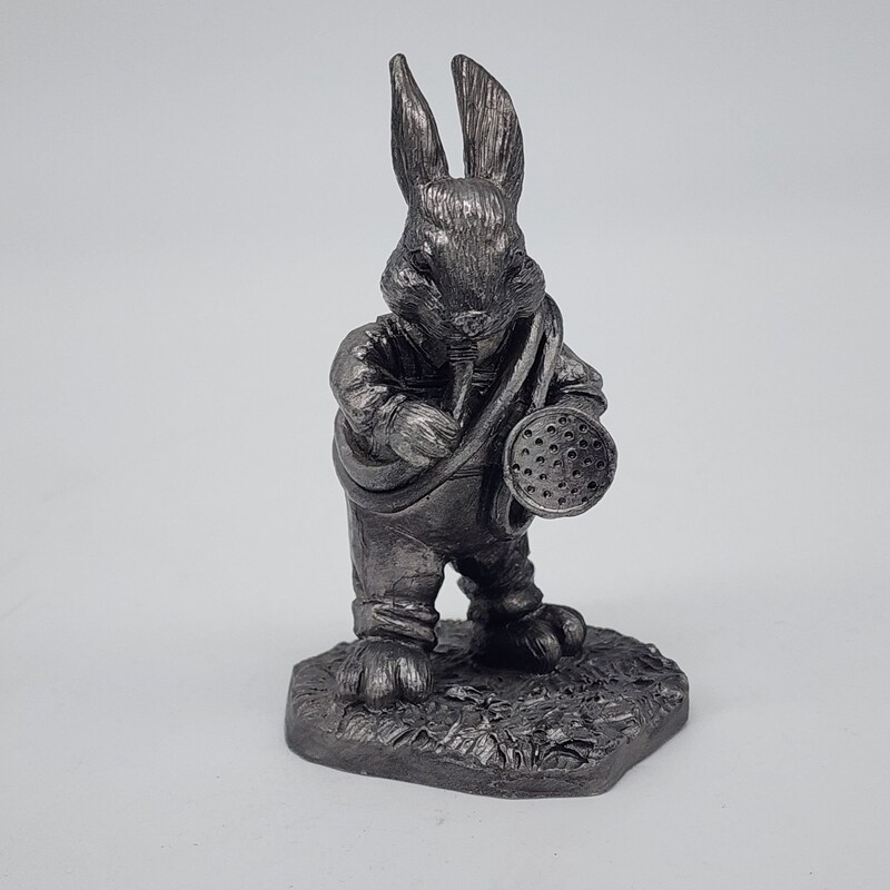 Pewter Rabbit - Etsy UK