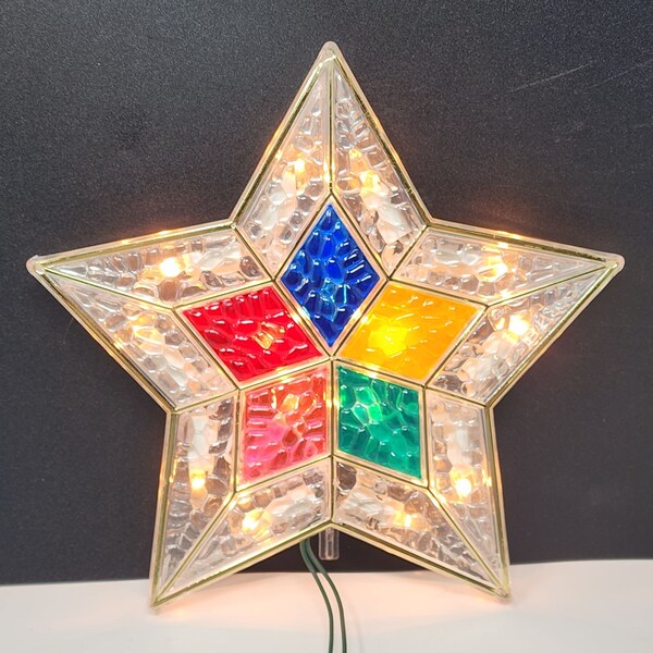 Acrylic Star Tree Topper - Etsy