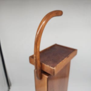 Vintage Wooden Telephone Stand Retro 1960s Mid Century Modern 31.5 ...