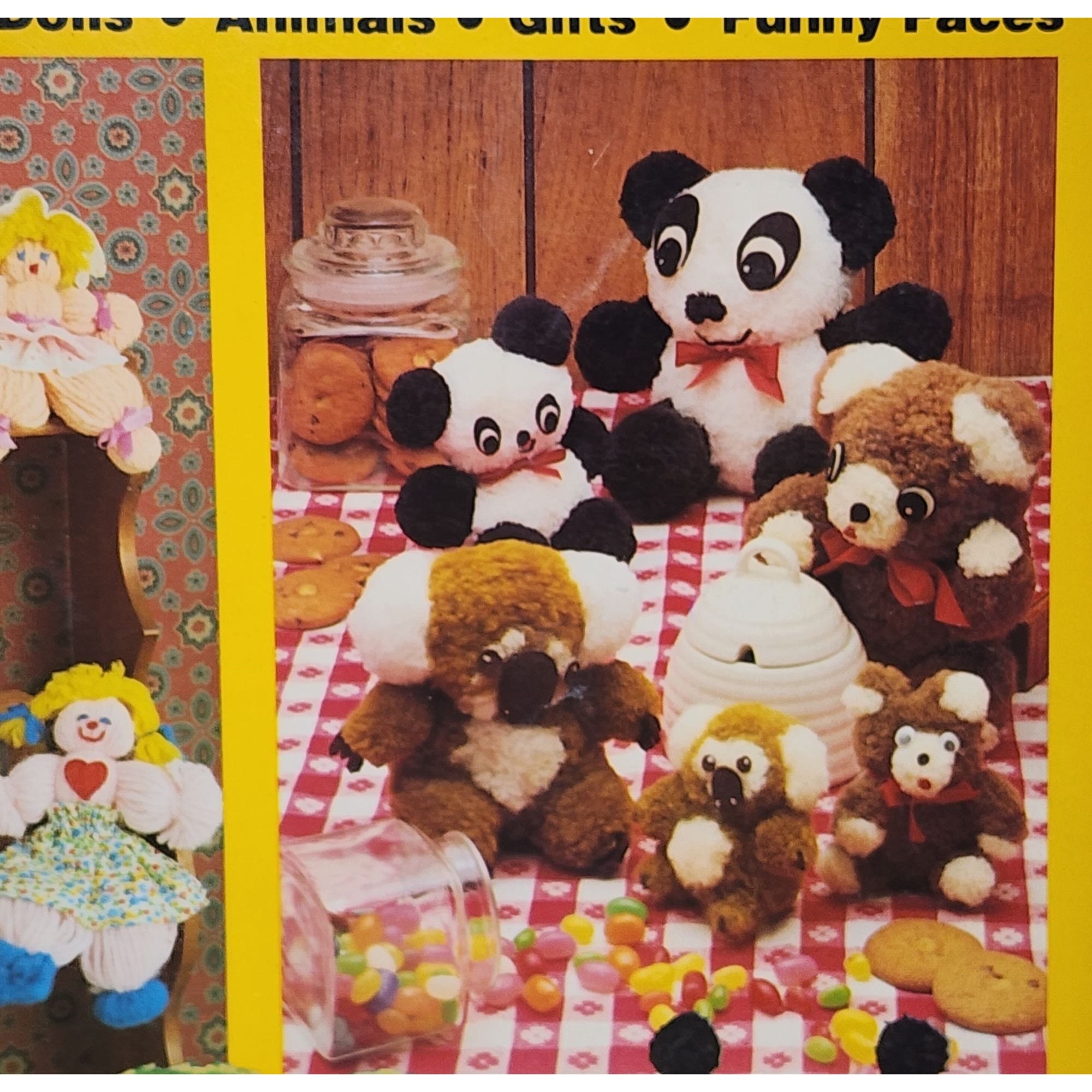 Plushy Patterns Made of Yarn Yarn Stuffed Animals by Distlefink Designs ...