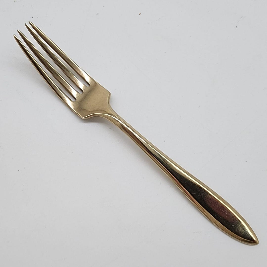 Vintage Dirigold Dirilyte Goldware Regal Flatware Silverware Sherbet ...