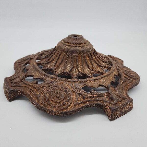 Cast Iron Lamp Base - Etsy