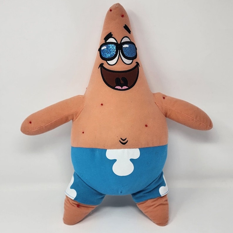 Spongebob Squarepants Patrick Star Plush Swimtrunks Glasses 17 2015 - Etsy