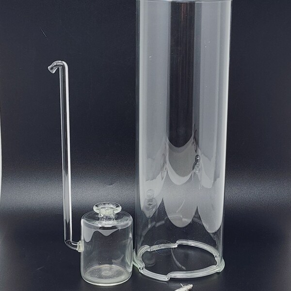 Glass Cylinder Oil Lamp - Etsy