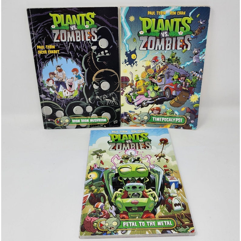 Plants VS Zombies Timepocalypse Petal to the Metal Boom Boom - Etsy
