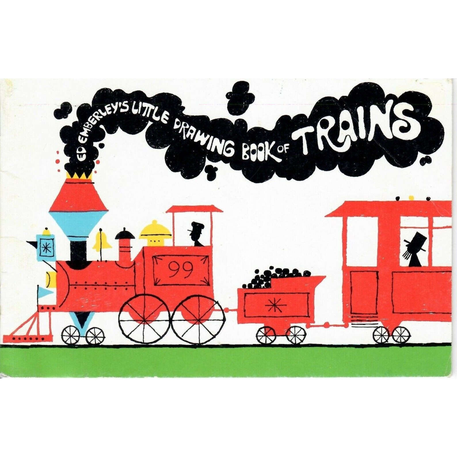 Child Train Drawing Ed Emberleys Little Drawing Book of Trains 1973 ...