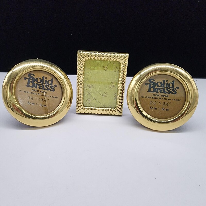 Mini Brass Frame - Etsy