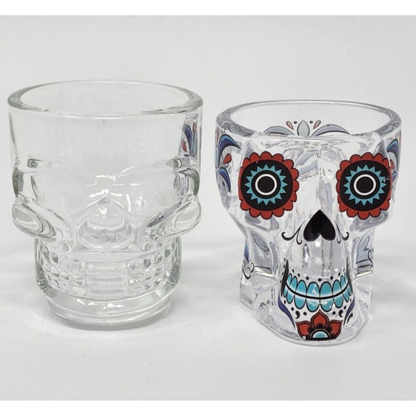 Skull Shot Glass Etsy