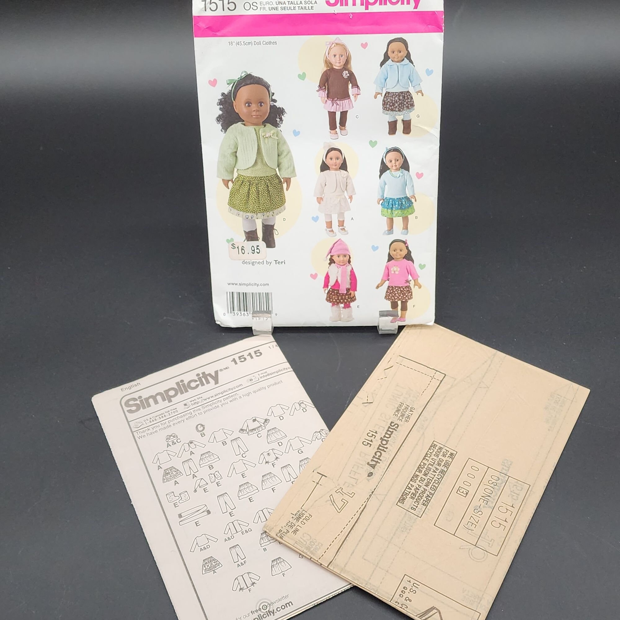 Simplicity Pattern 1515 18 Top Tunic Leggins Jacket Pants Hat Boots New ...