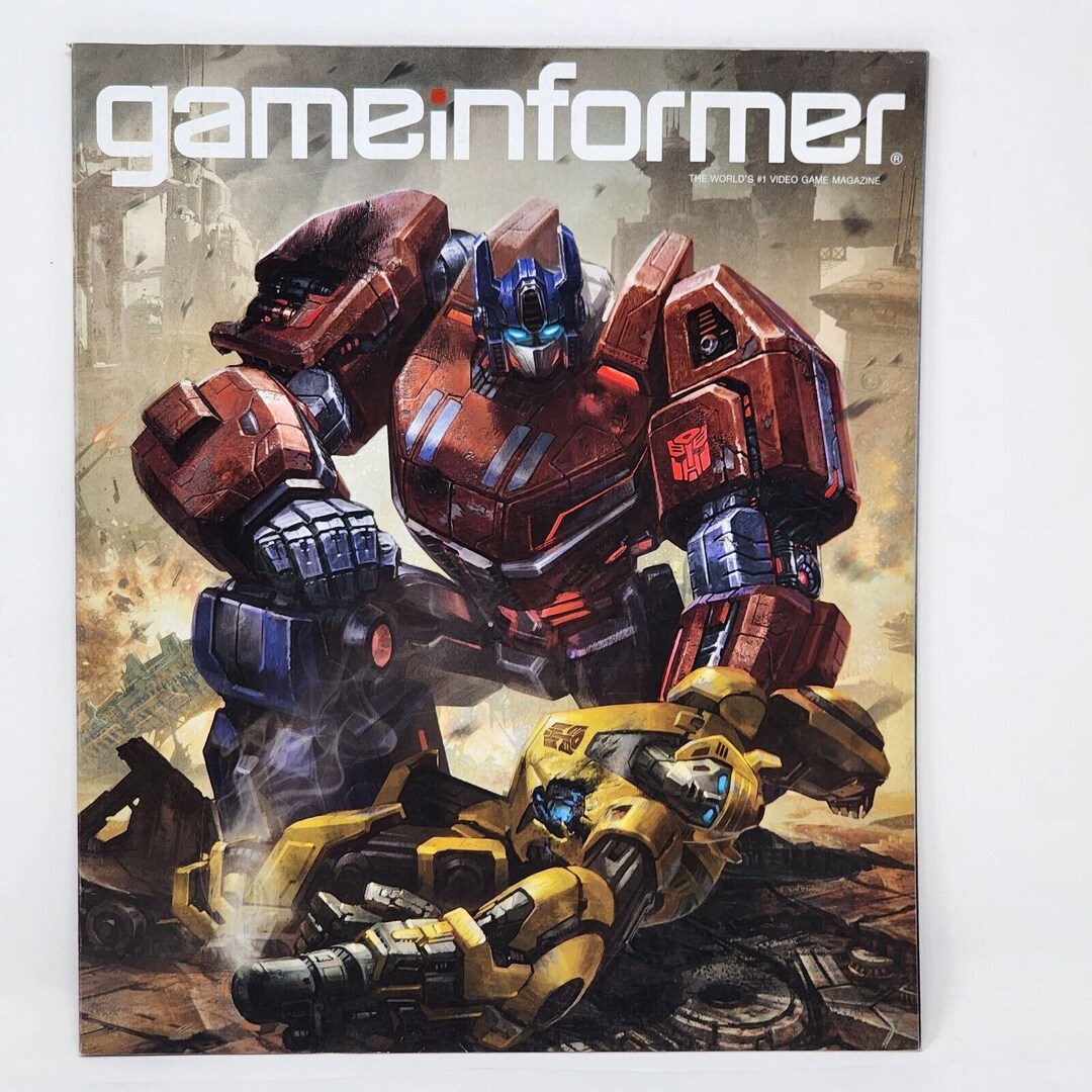 Game Informer Magazine 223 Nov 2011 Transformers: Fall of Cybertron - Etsy