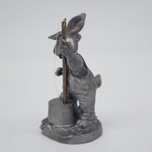 Michael Ricker Pewter Rabbit Figure Playing String 1996 #540/3000 VTG 3 ...