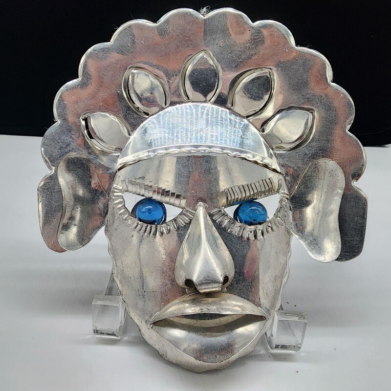 Mexican Tin Mask - Etsy