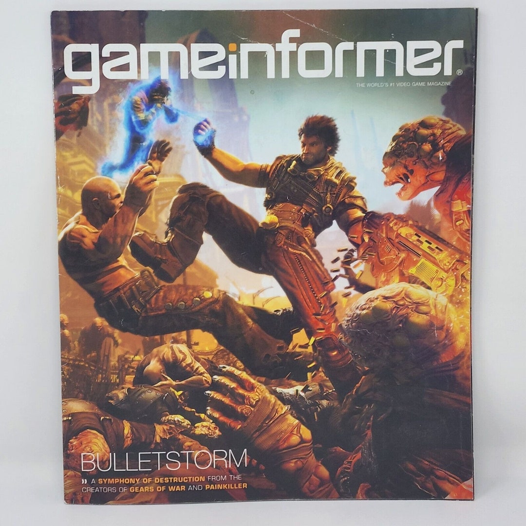 Game Informer Magazine #205 May 2010 Bulletstorm - Etsy