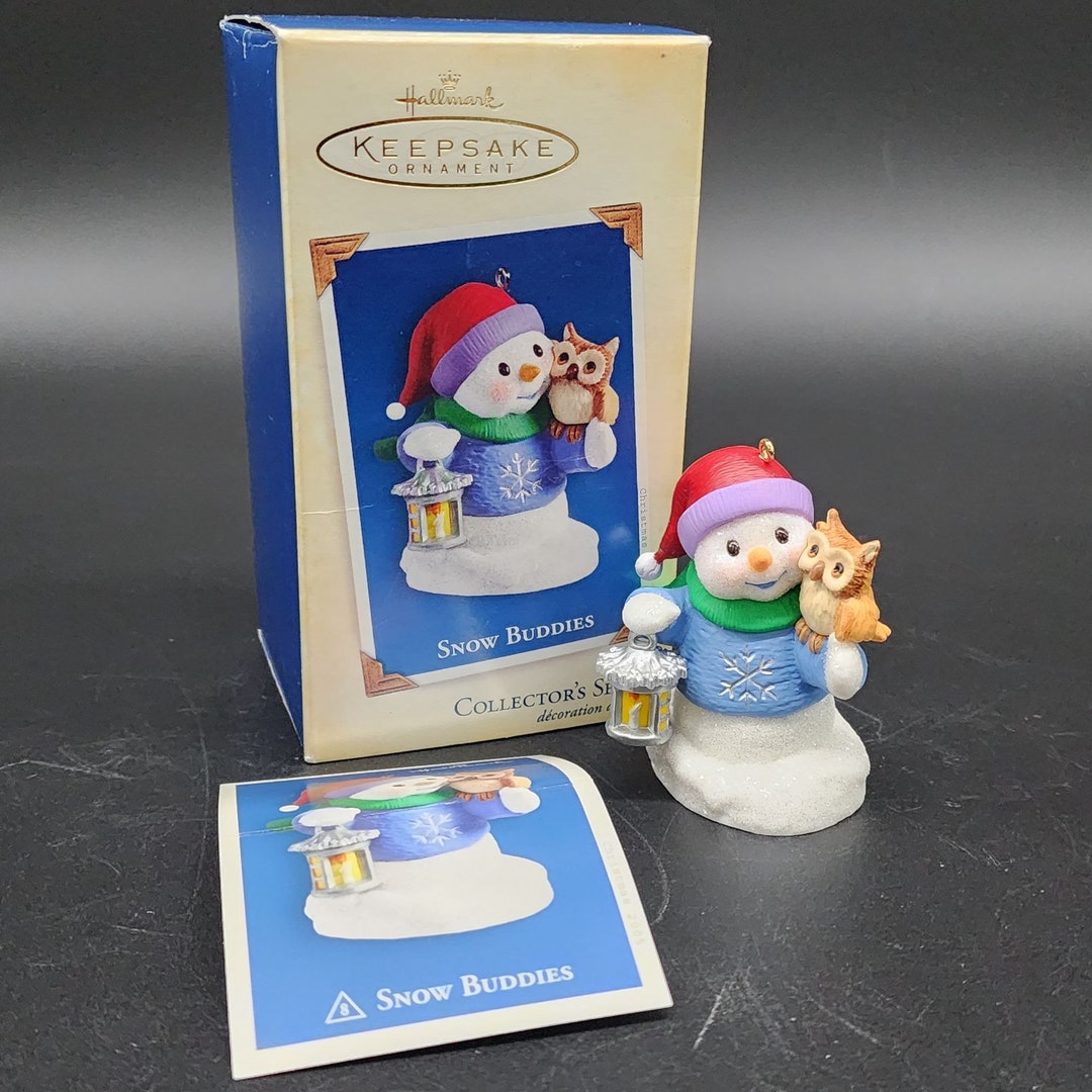 Hallmark Keepsake Ornament Snow Buddies Collector's Series Snowman ...