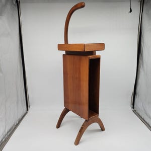 Vintage Wooden Telephone Stand Retro 1960s Mid Century Modern 31.5 ...