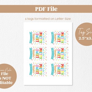 We Make a Pretty Sweet Team Printable Tag, Teacher Appreciation Team ...