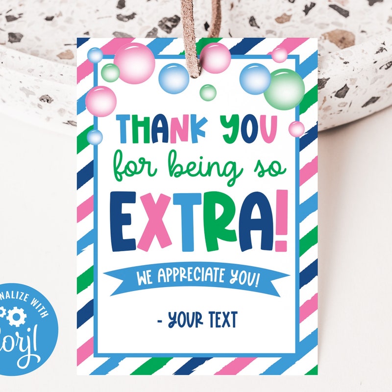 Gum Thank You - Etsy