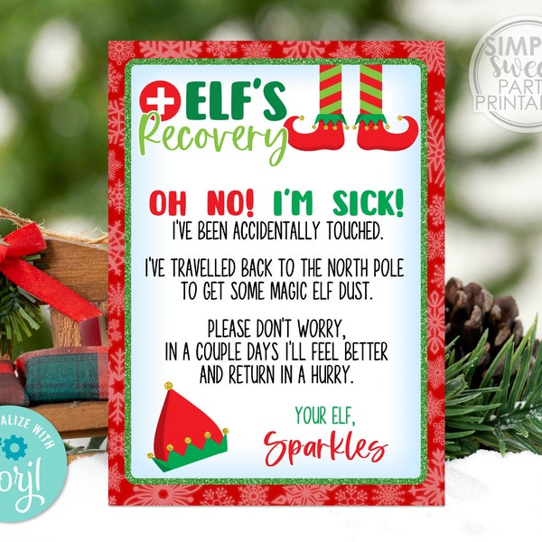 Elf Quarantine Letter - Etsy