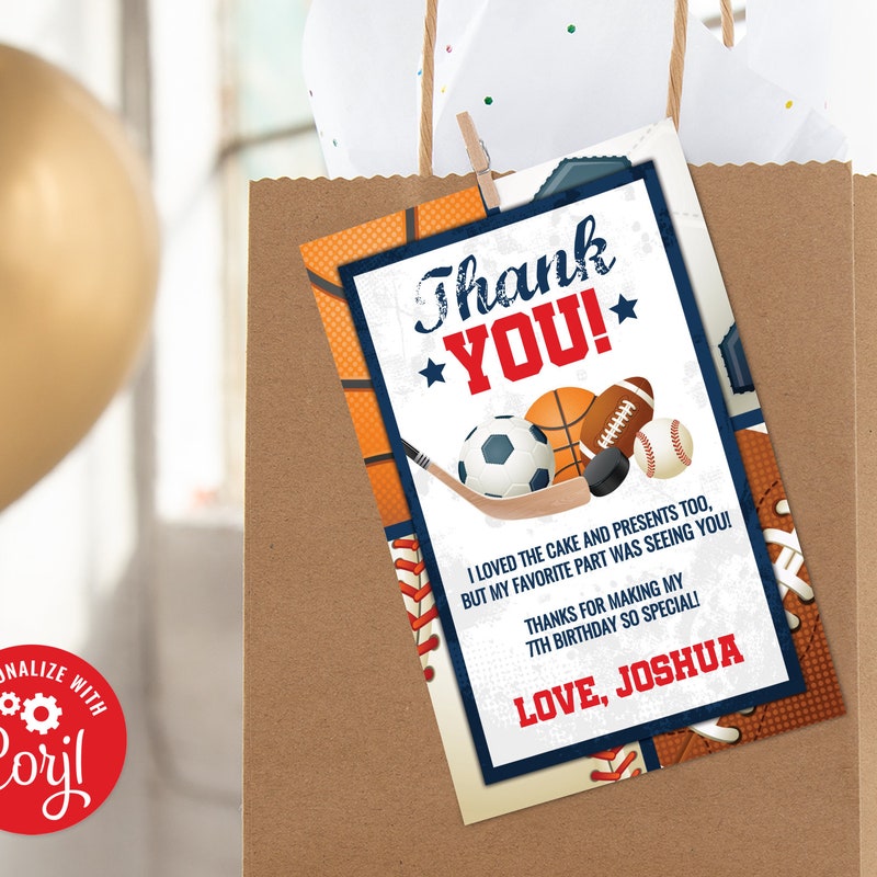 Sports Birthday Card - Etsy