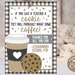 Editable Teacher Appreciation Cookie Coffee Printable Tag | If You Give ...