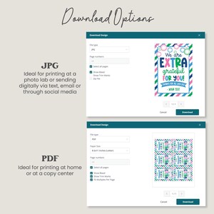 Extra Grateful Printable Tag | Extra Gum Editable Tag | Appreciation ...