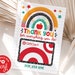 Editable Teacher Appreciation Gift Card Holder Staff Teacher ...