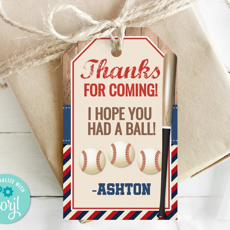 Baseball Thank You - Etsy