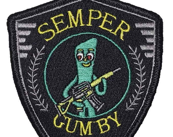 Semper Gumby Embroidered Morale Patch With Hook and Loop - Etsy