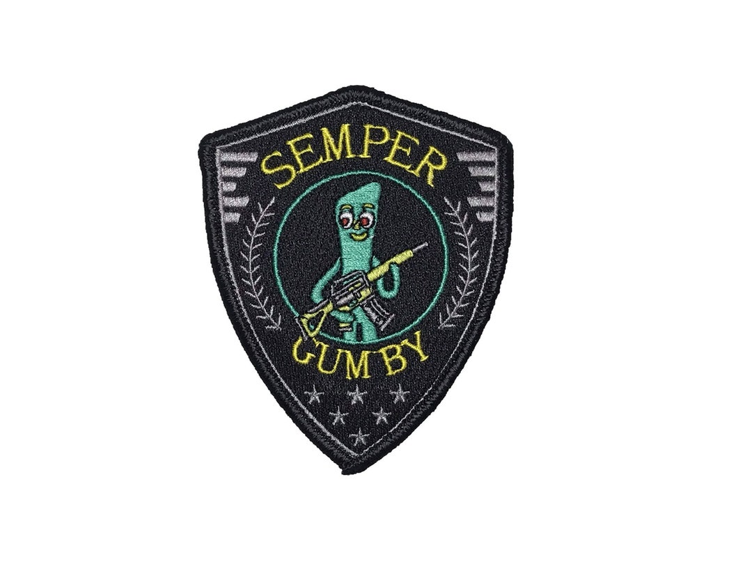 Semper Gumby - Embroidered Morale Patch With Hook and Loop Backing - Etsy