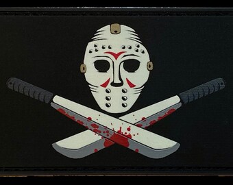 Jason Voorhees Patch Friday the 13th Patch Friday the 13th - Etsy
