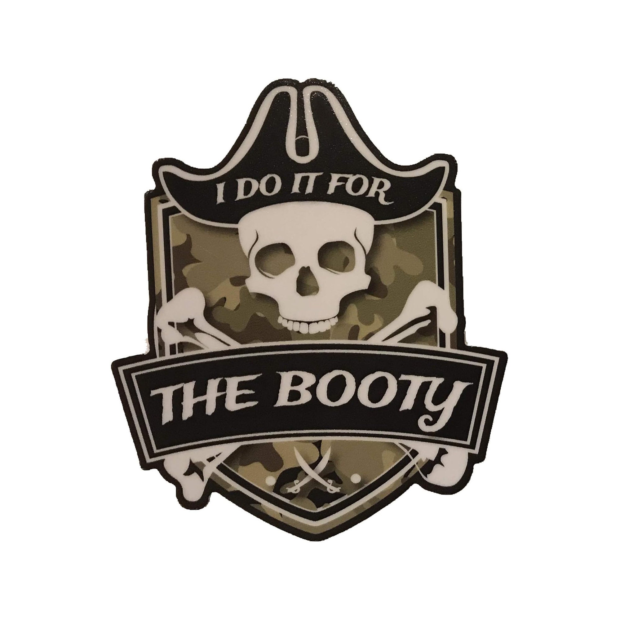 For the Booty - Bumper Sticker / Vinyl Decal - Etsy UK